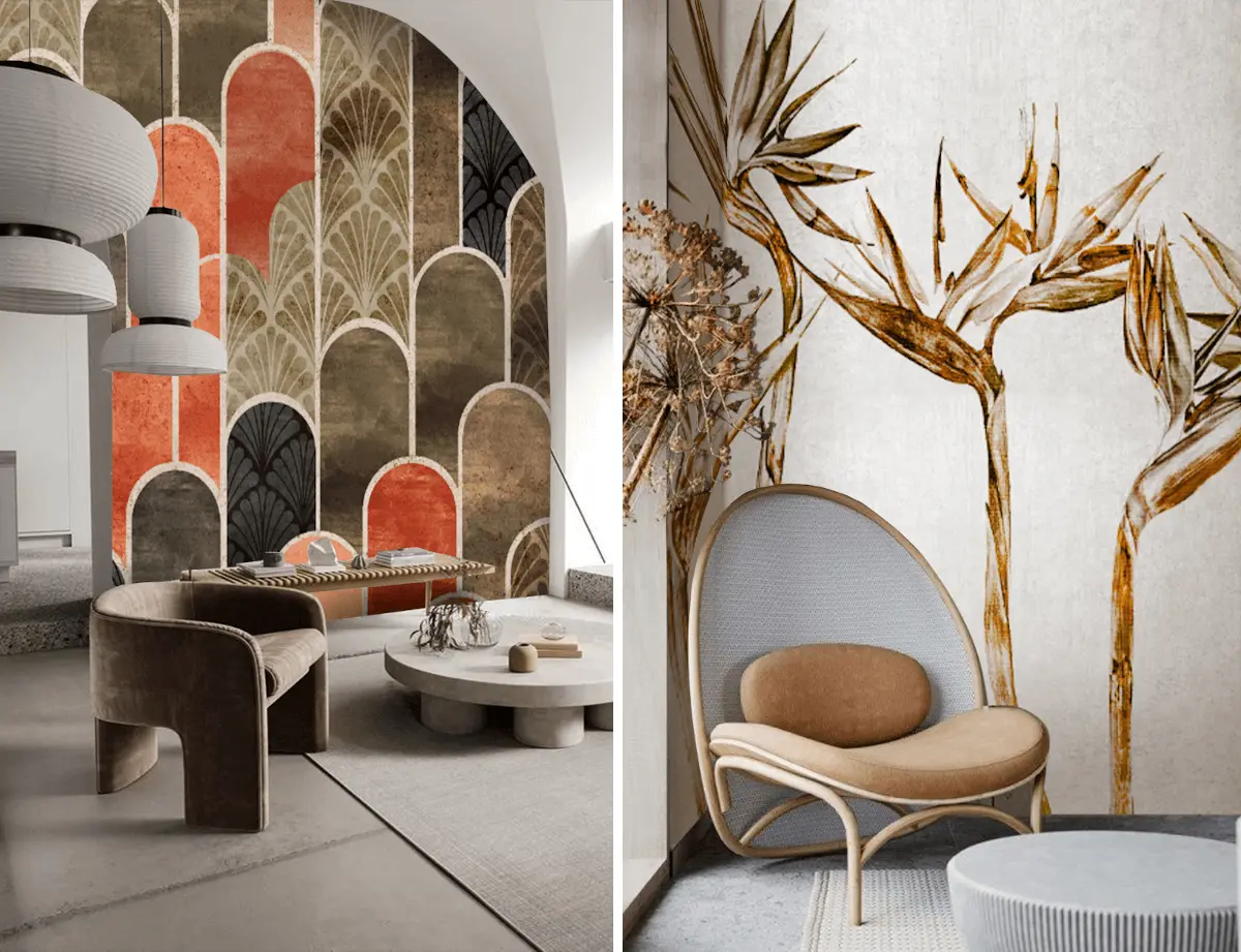 Wielkoformatowe grafiki w formie tapet polskiej marki One Wall Design ...