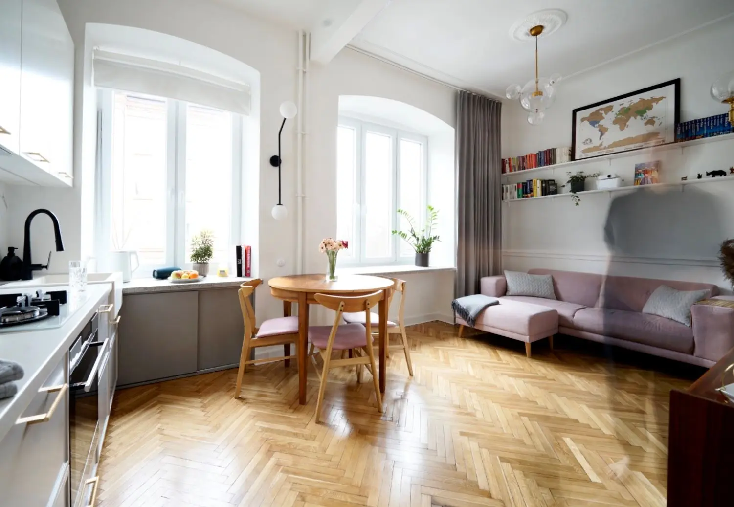 50 metrowe mieszkanie na Woli | Design: Modullar - Internity Home